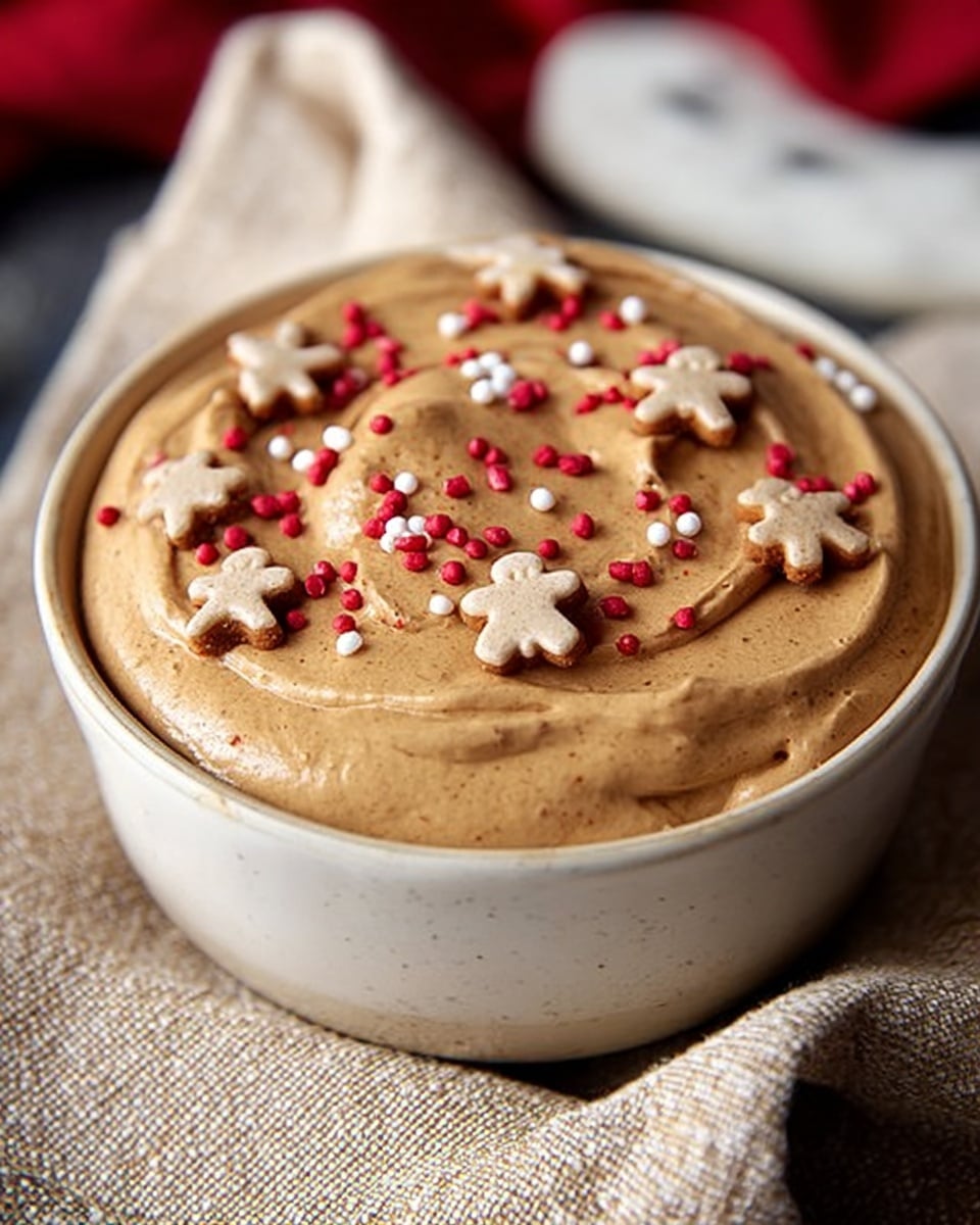 Creamy Gingerbread Dip - Festive Holiday Party Favorite